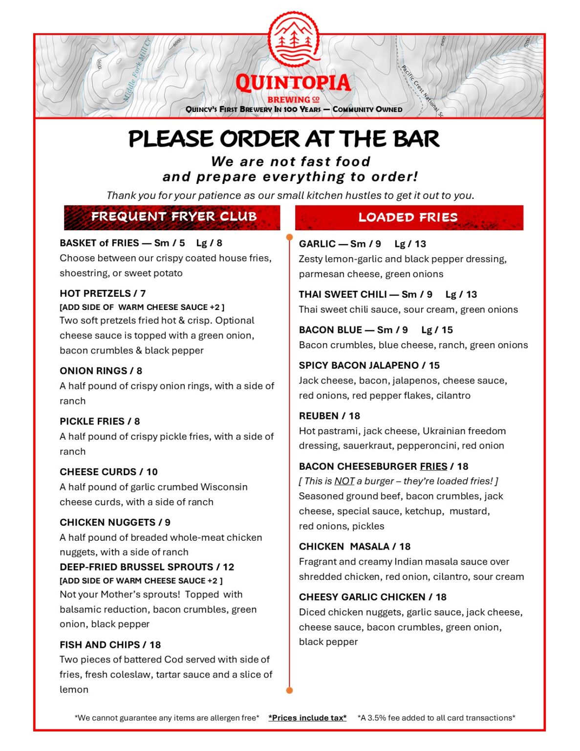 Quintopia Brewing – Craft Brewery & Taproom Located in Quincy, CA